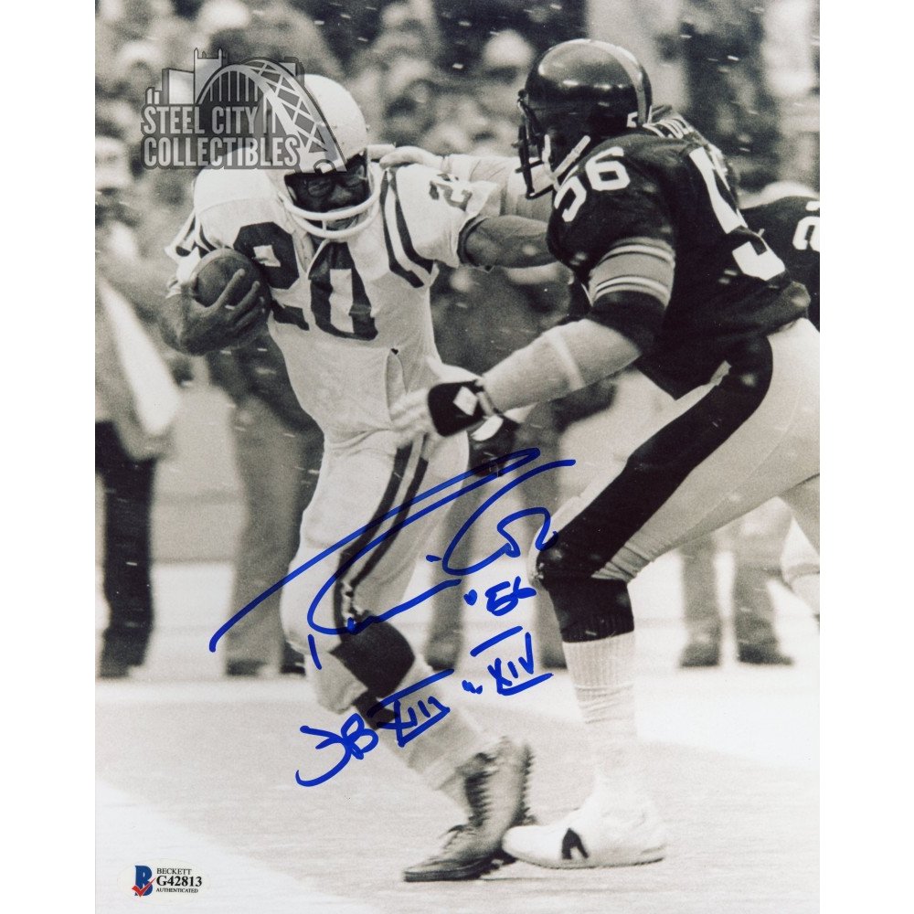 Robin Cole SB XIII & XIV Autographed Pittsburgh Steelers 8x10 Photo ...