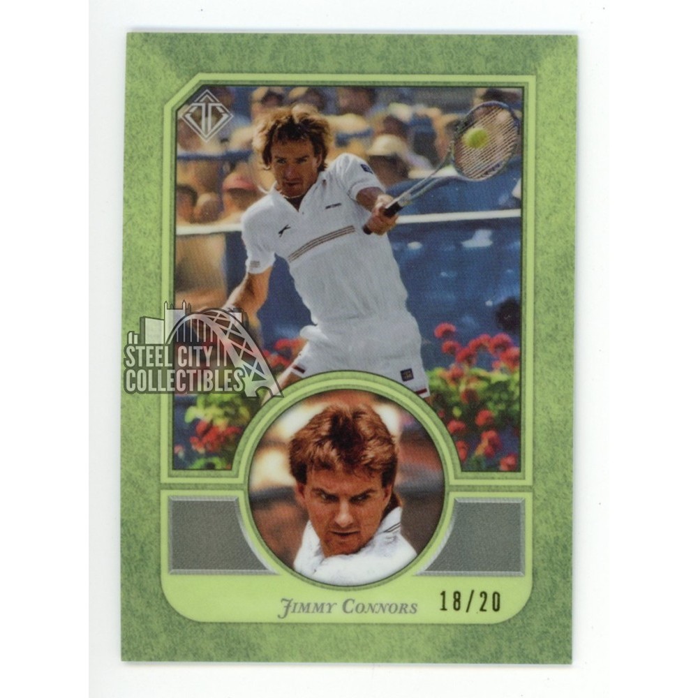 Jimmy Connors 2020 Topps Transcendent VIP Card #10 18/20 | Steel City ...
