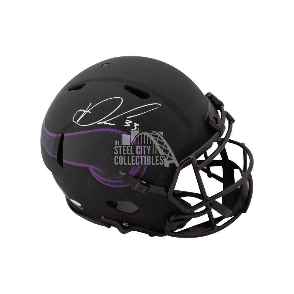 Dalvin Cook Autographed Vikings Eclipse Authentic Full-Size Football ...