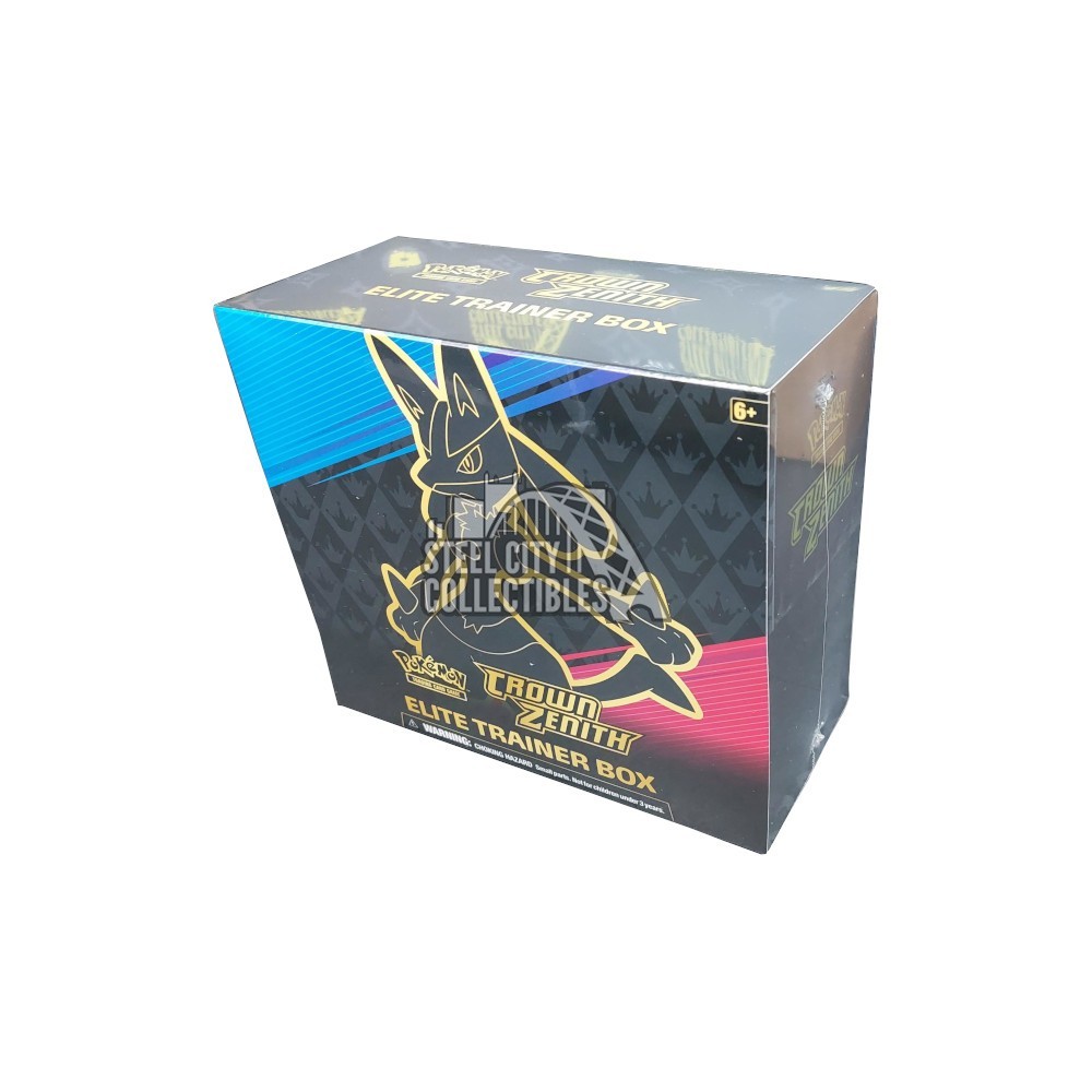 Pokemon Crown Zenith Elite Trainer Box Steel City Collectibles
