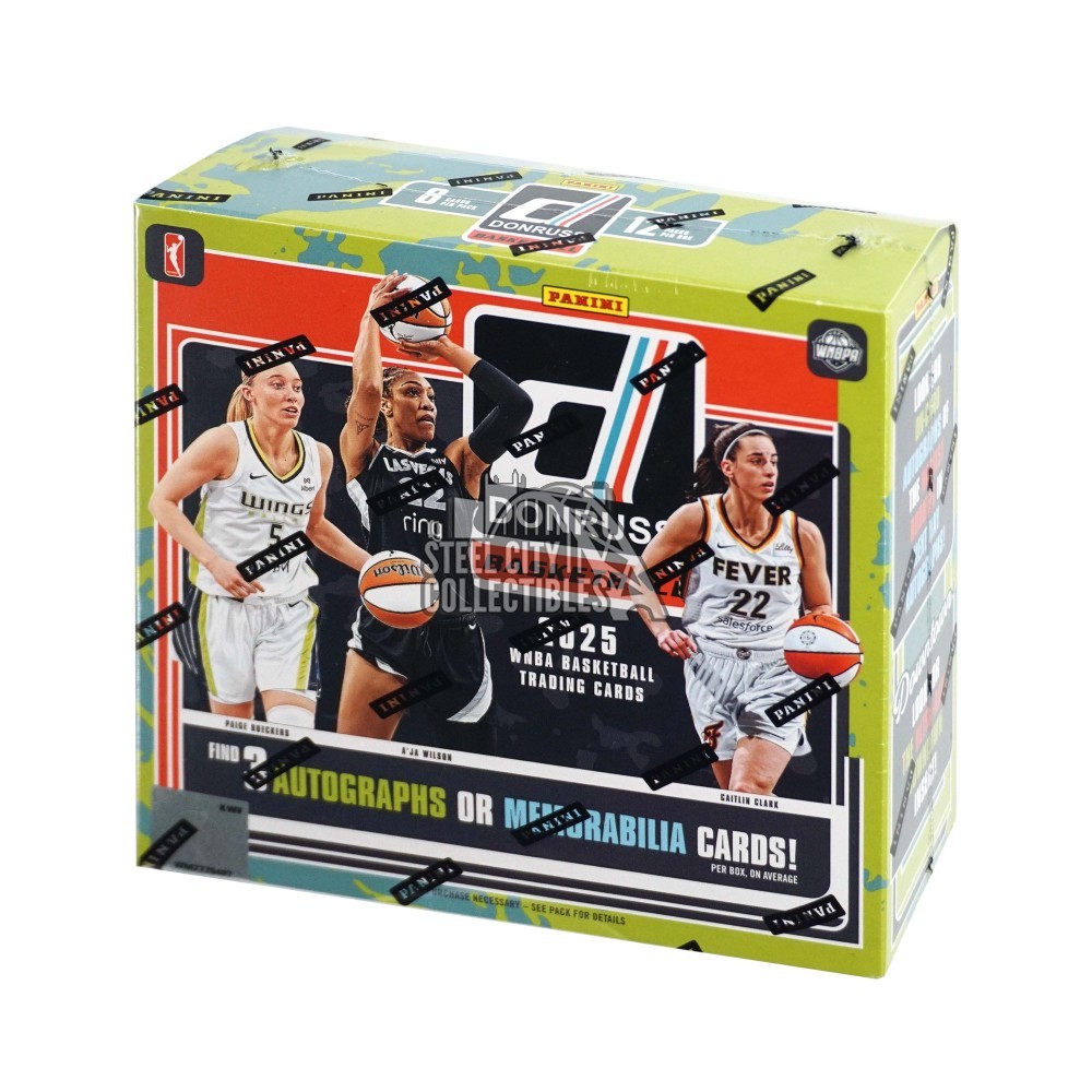 2025 Panini Donruss WNBA Basketball Hobby Box | Steel City Collectibles