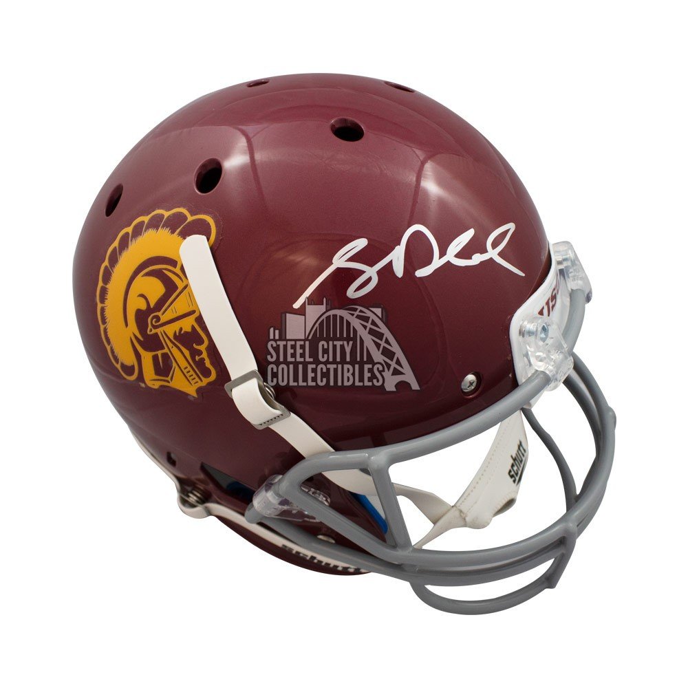 Sam Darnold Autographed USC Trojans Full Size Helmet - JSA COA | Steel ...