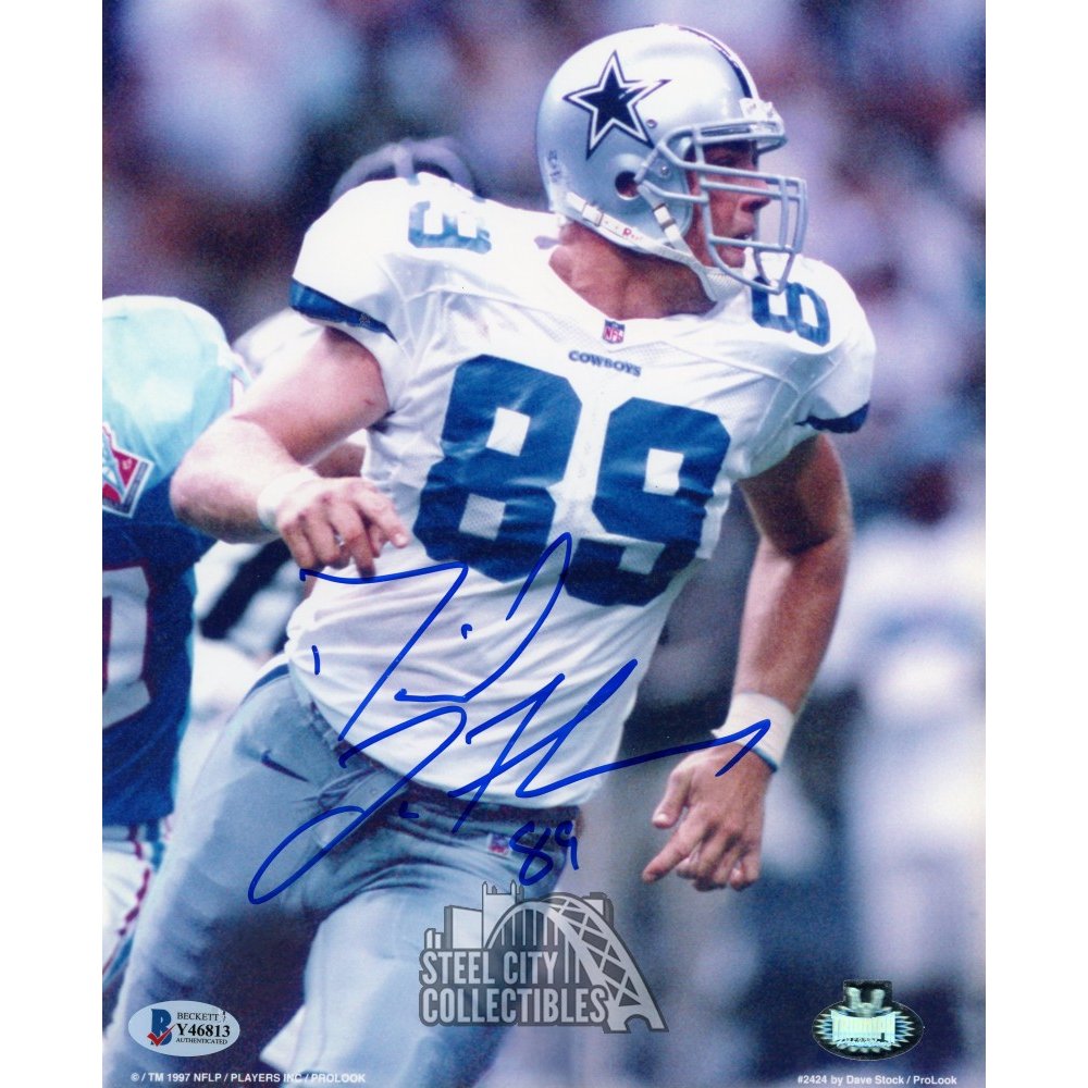 David LaFleur Autographed Dallas Cowboys 8x10 Photo - BAS COA | Steel ...