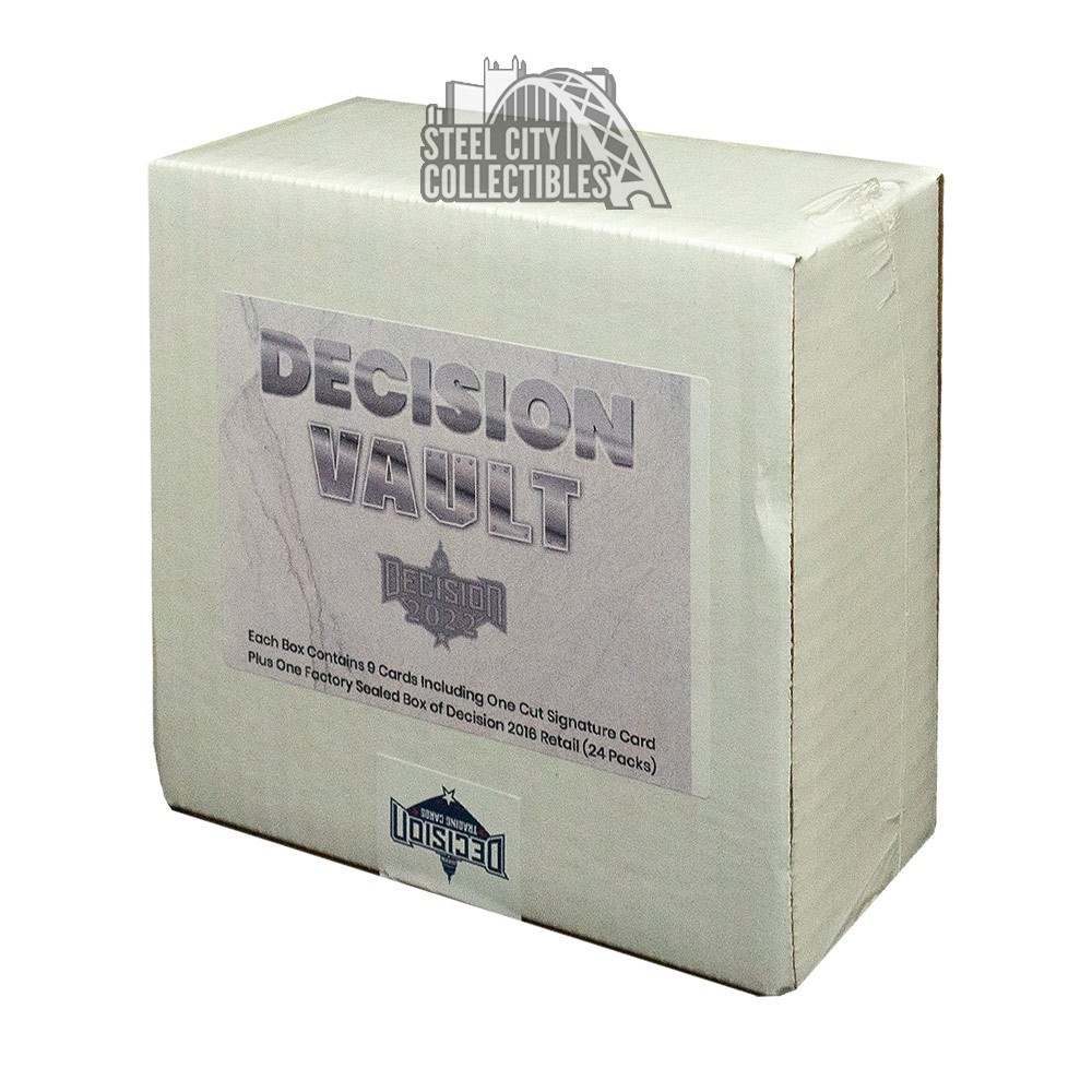 2022 Decision Vault Box | Steel City Collectibles