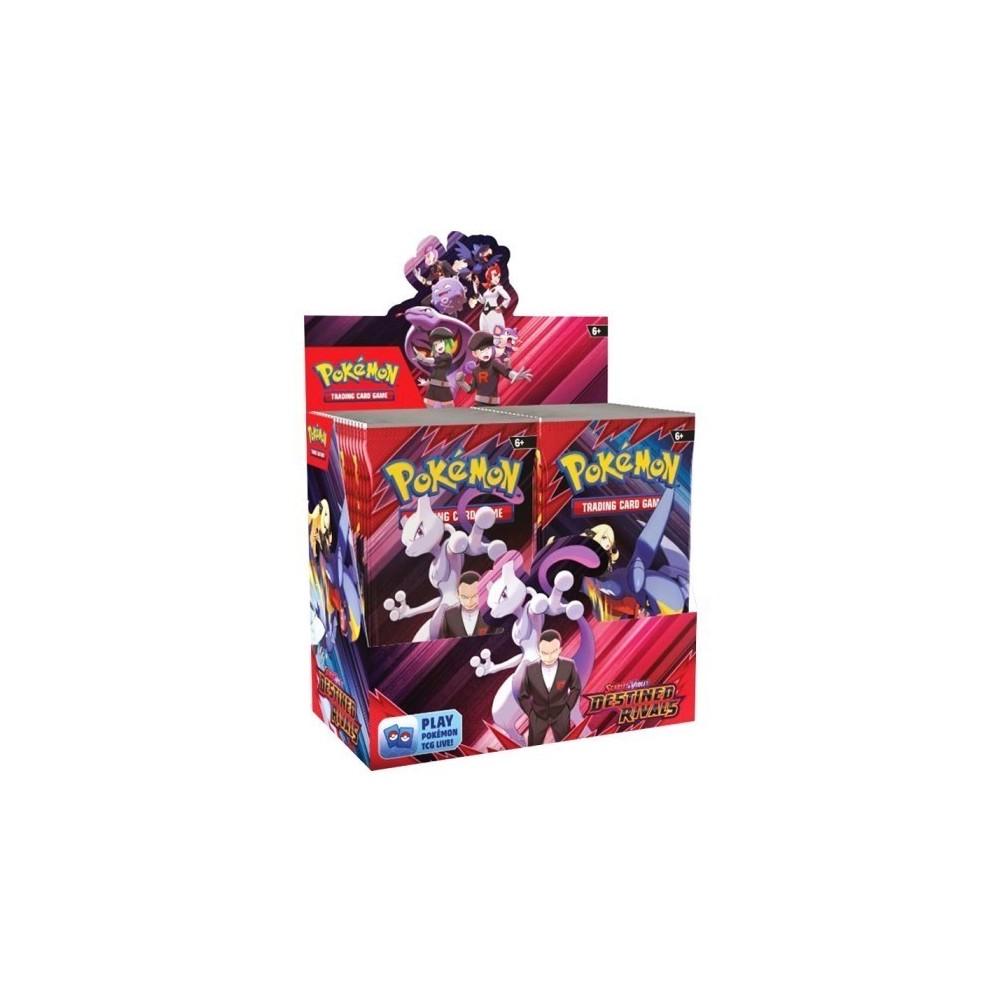 Pokemon Scarlet & Violet Destined Rivals Booster Box -- Random 4 PACK ...