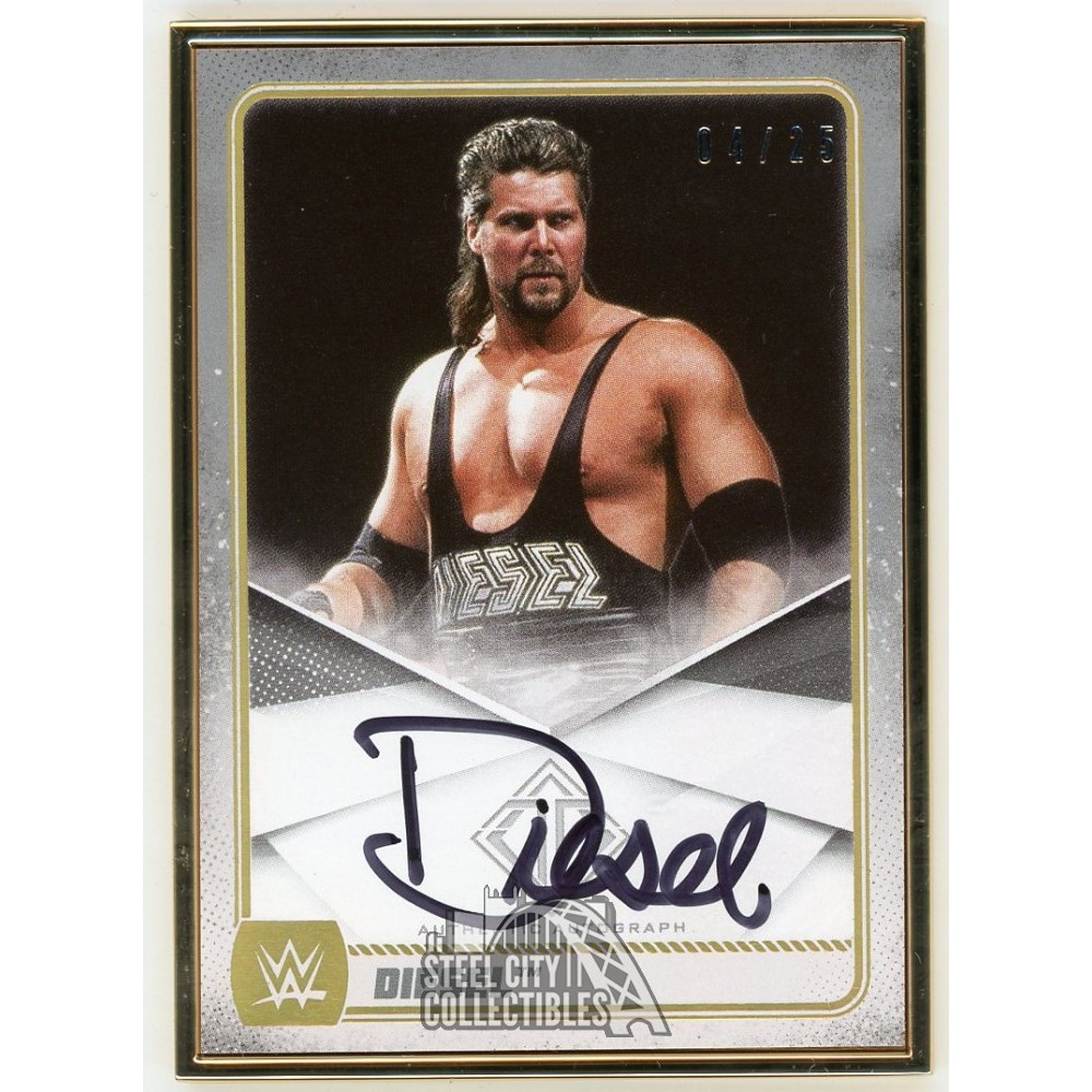 Diesel 2020 Topps Transcendent WWE Autographed Card /25 | Steel City ...