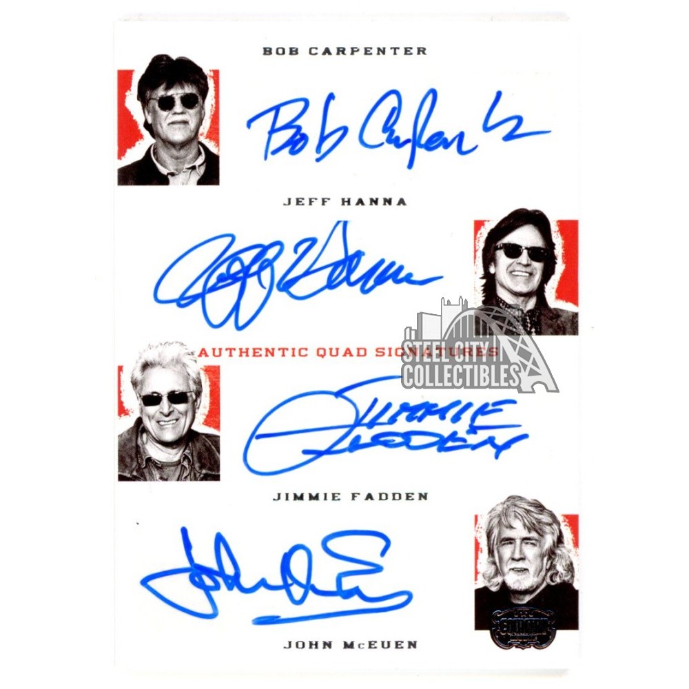 The Nitty Gritty Dirt Band 2014 Panini Country Music Autograph Card 11/ ...