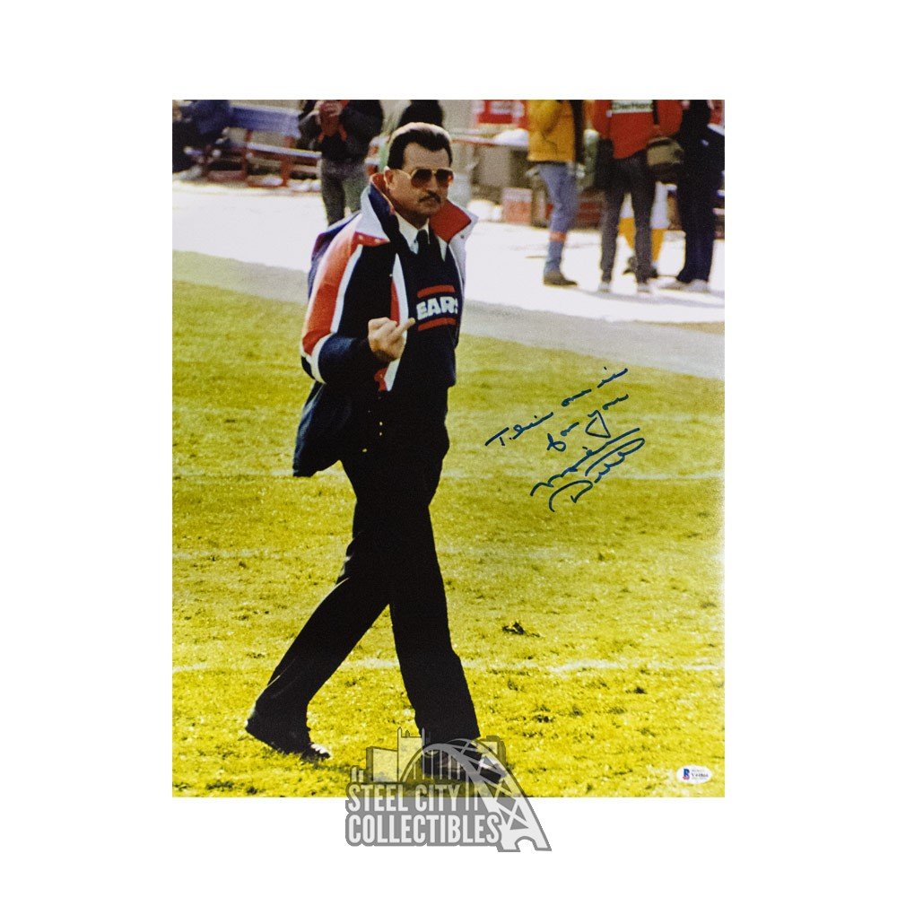 Mike Ditka This One Is For You Autographed Chicago Bears 16x20 Photo ...