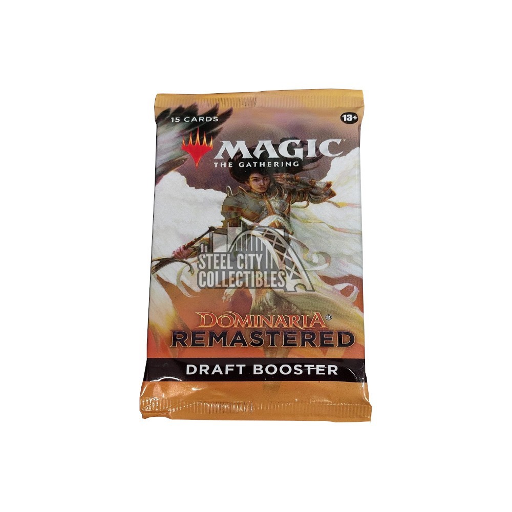 Magic the Gathering Dominaria Remastered Draft Booster Pack | Steel City Collectibles