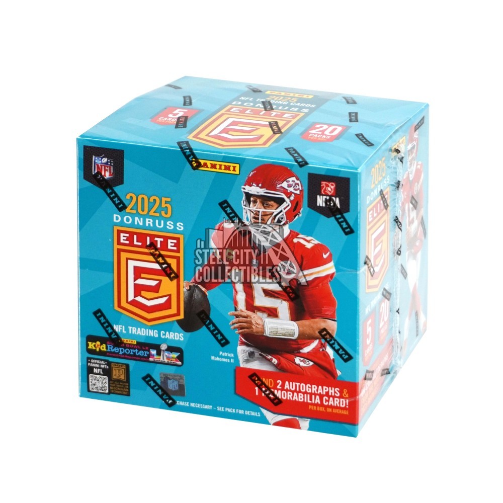 2025 Panini Donruss Elite Football Hobby Box | Steel City Collectibles