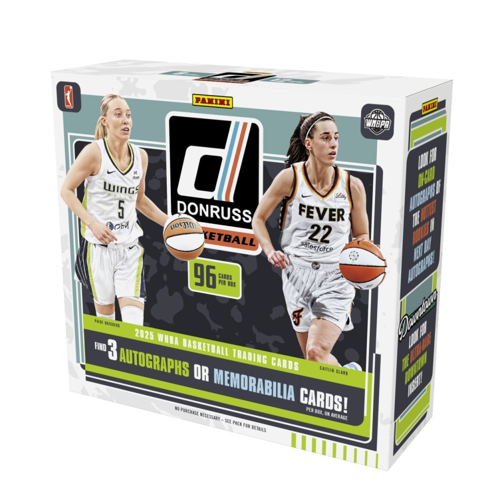 2025 Panini Donruss WNBA Basketball Hobby Box | Steel City Collectibles