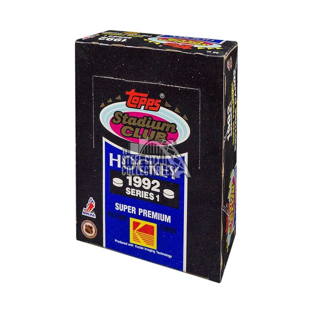 1992-93 Topps Stadium Club Series 1 Hockey Box | Steel City Collectibles