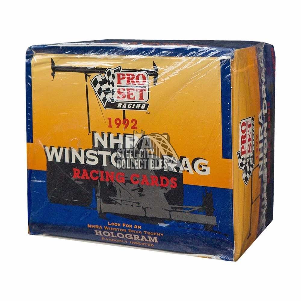 1992 Pro Set NHRA Winston Drag Racing Box | Steel City Collectibles
