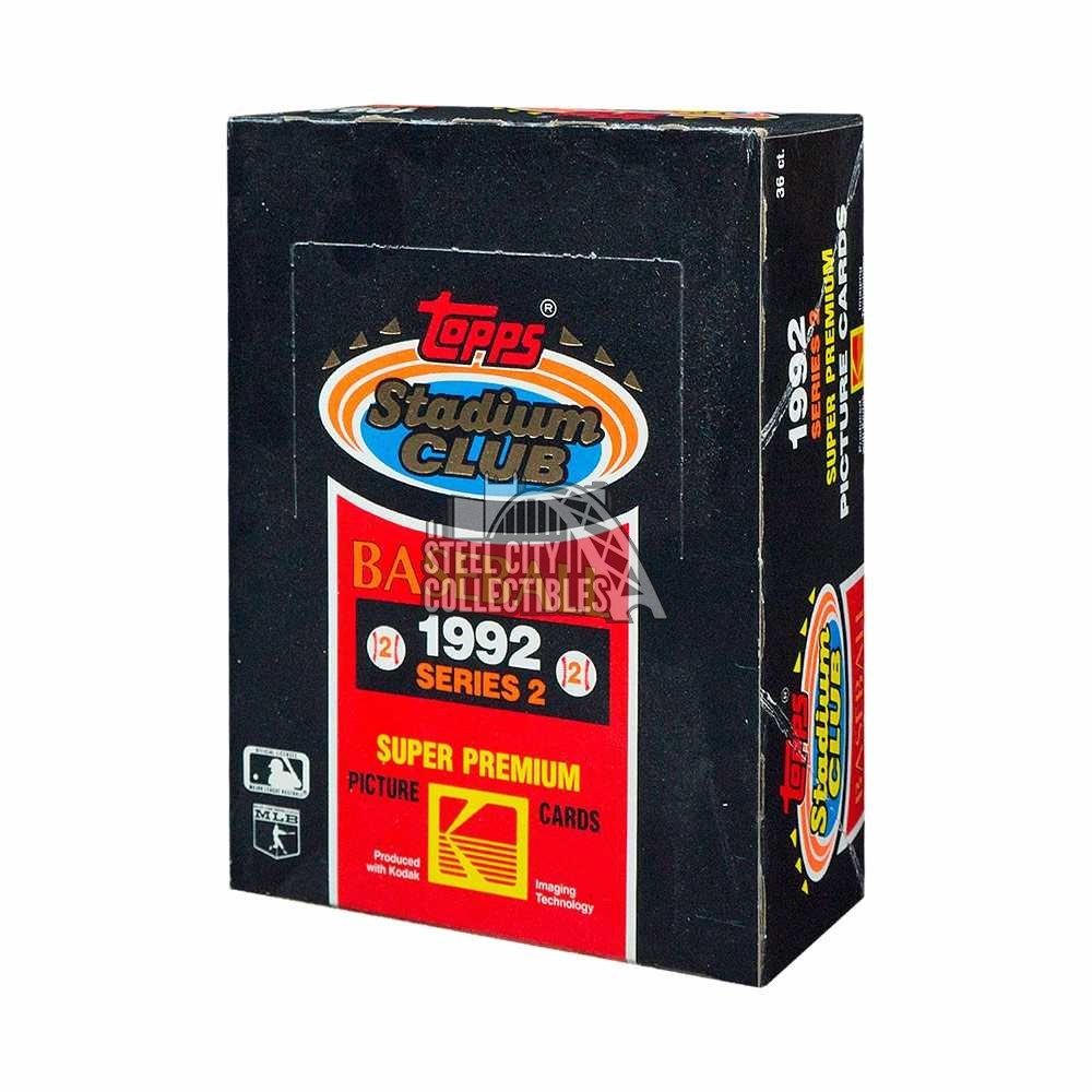 1992 Topps Stadium Club Baseball Series 2 Hobby Box | Steel City ...