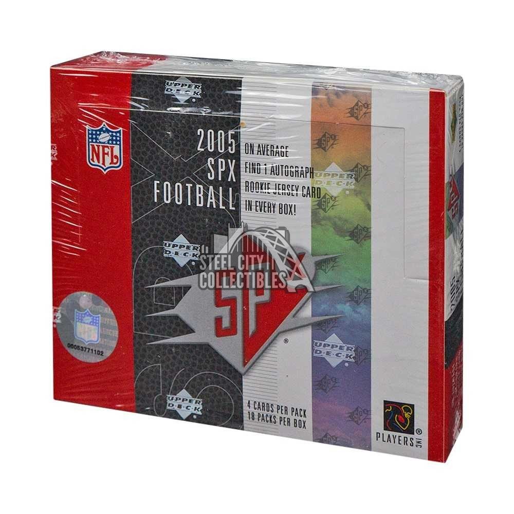 2005 Upper Deck SPx Football Hobby Box | Steel City Collectibles