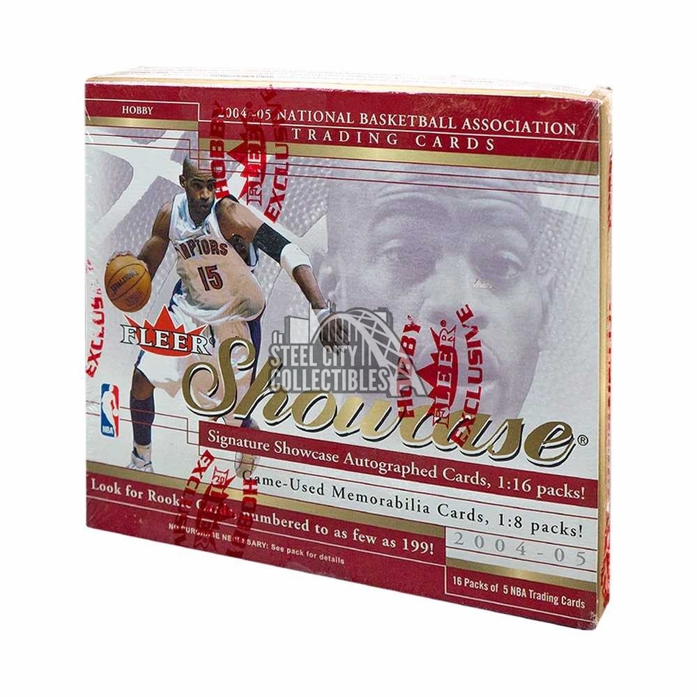 2004-05 Fleer Showcase Basketball Hobby Box | Steel City Collectibles