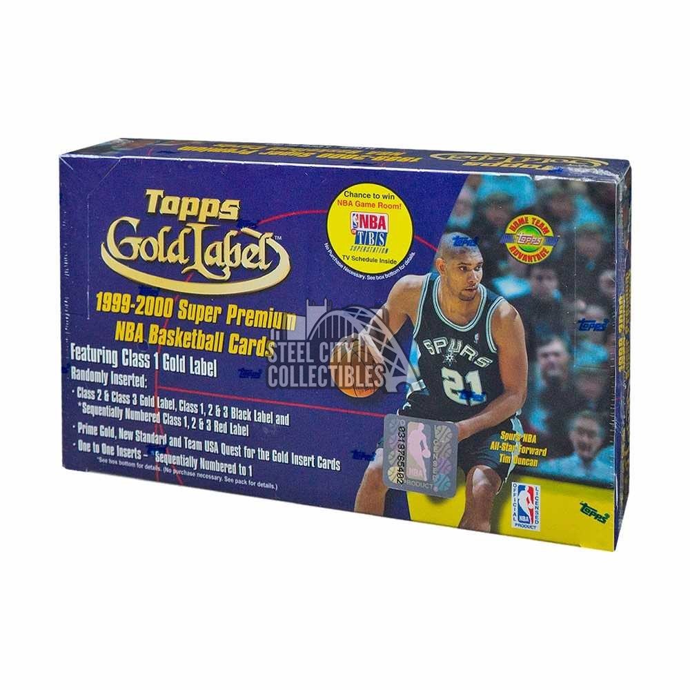 1999-00 Topps Gold Label Basketball HTA Box | Steel City Collectibles