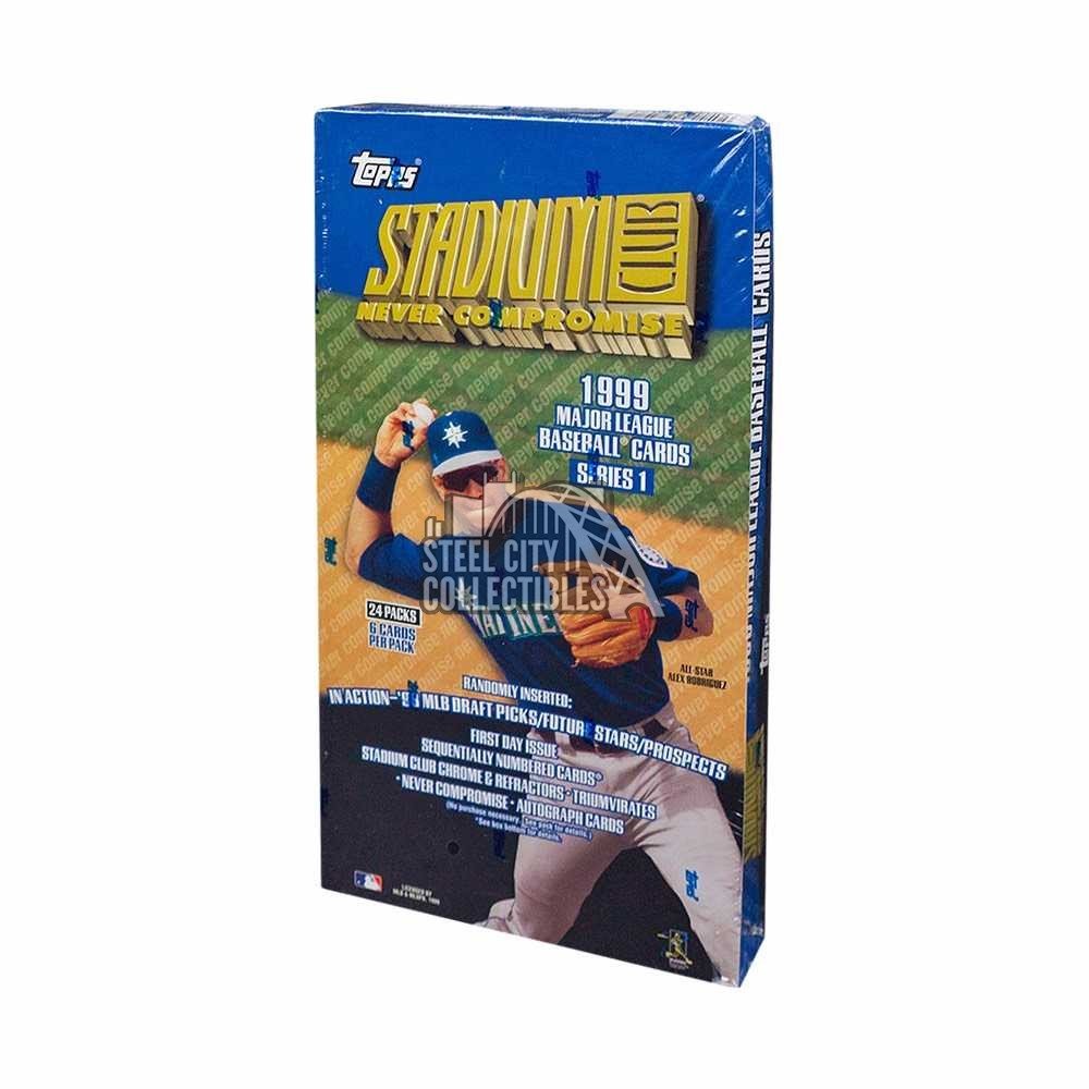 1999 Topps Stadium Club Series 1 Baseball 24ct Magazine Retail Box ...