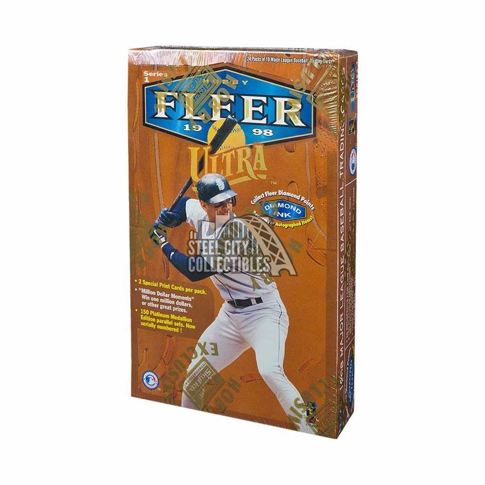 1998 Fleer Ultra Series 1 Baseball Hobby Box | Steel City Collectibles