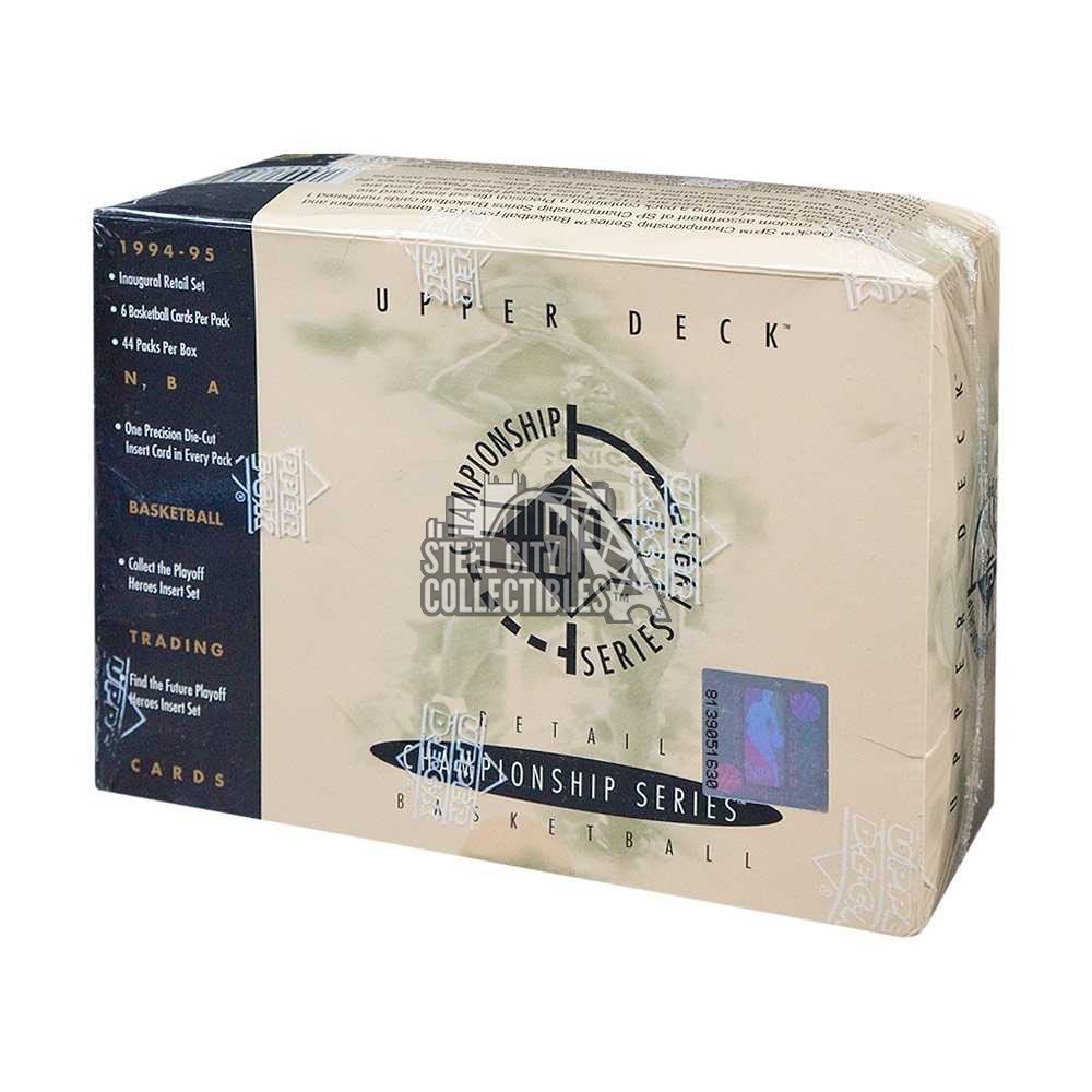 1994-95 Upper Deck SP Championship Series Basketball Box | Steel City ... 1994-95 Upper Deck SP Championship Series Basketball Box | Steel City ...