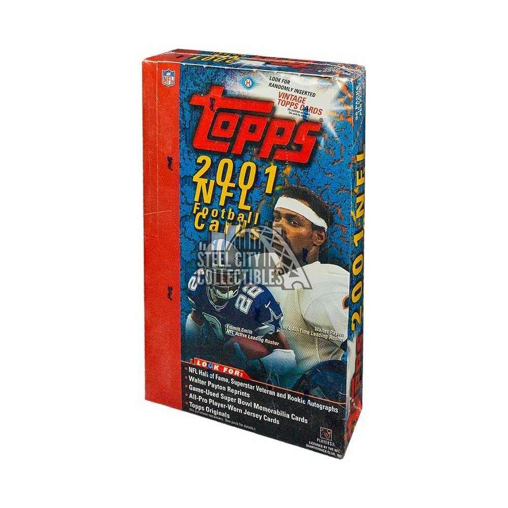 2001 Topps Football Hobby Box | Steel City Collectibles