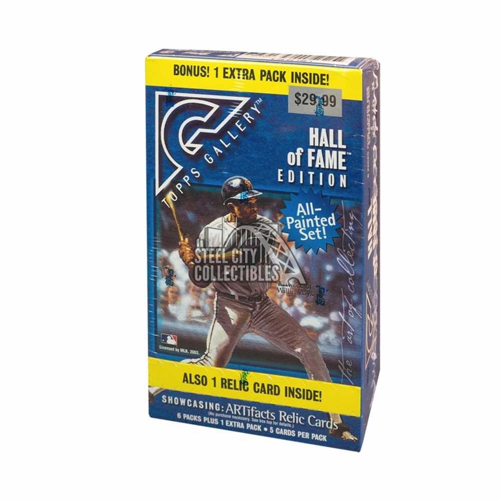 2003 Topps Gallery Hall of Fame Edition Baseball 7ct Blaster Box ...