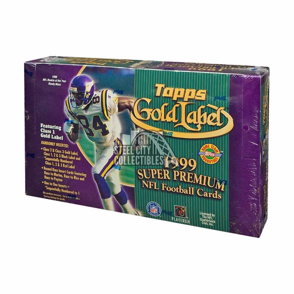 1999 Topps Gold Label Football HTA Box | Steel City Collectibles