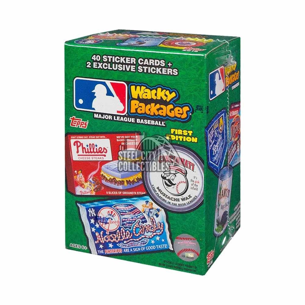 2016 Topps MLB Baseball Wacky Packages 4ct Blaster Box | Steel City ...