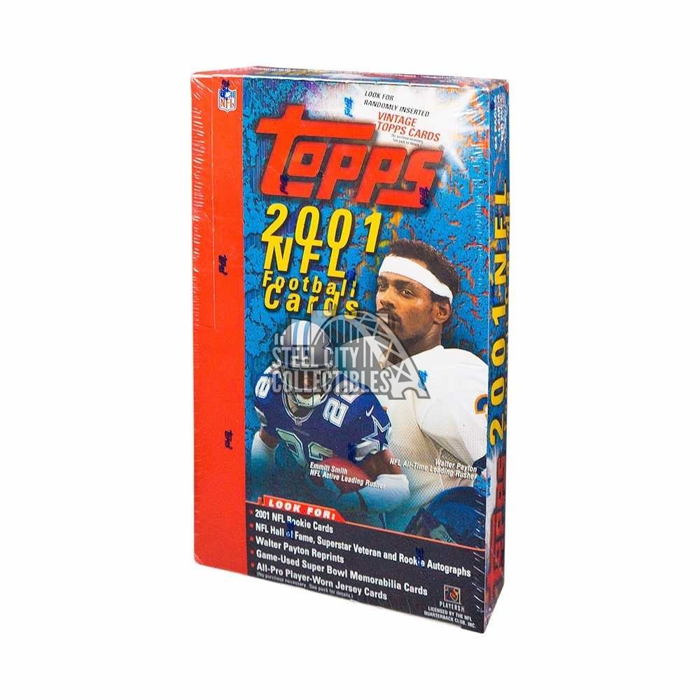 2001 Topps Football 24ct Retail Box | Steel City Collectibles