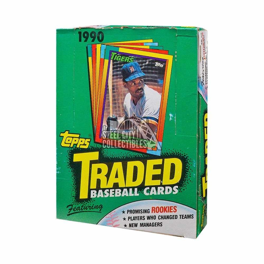 1990 Topps Traded Baseball Box | Steel City Collectibles