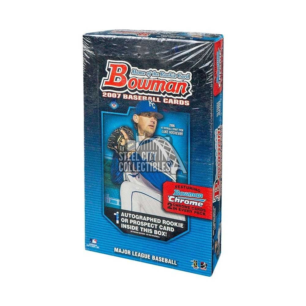 2007 Bowman Baseball Hobby Box | Steel City Collectibles