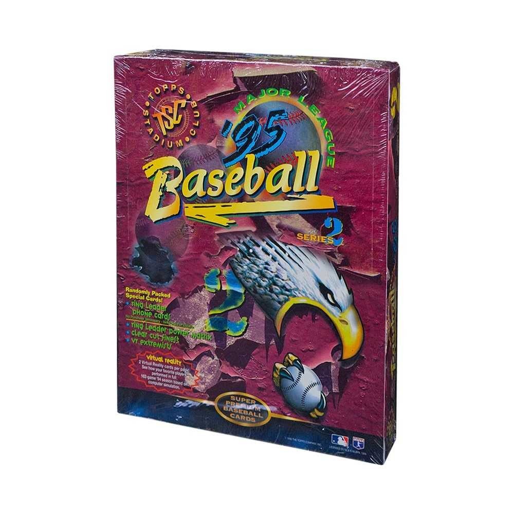 1995 Topps Stadium Club Series 2 Baseball 10ct Rack Pack Box | Steel ...