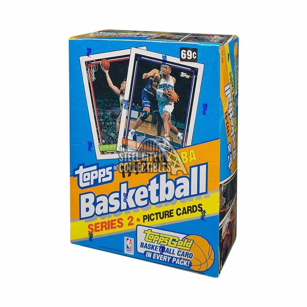 1992-93 Topps Series 2 Basketball Box | Steel City Collectibles