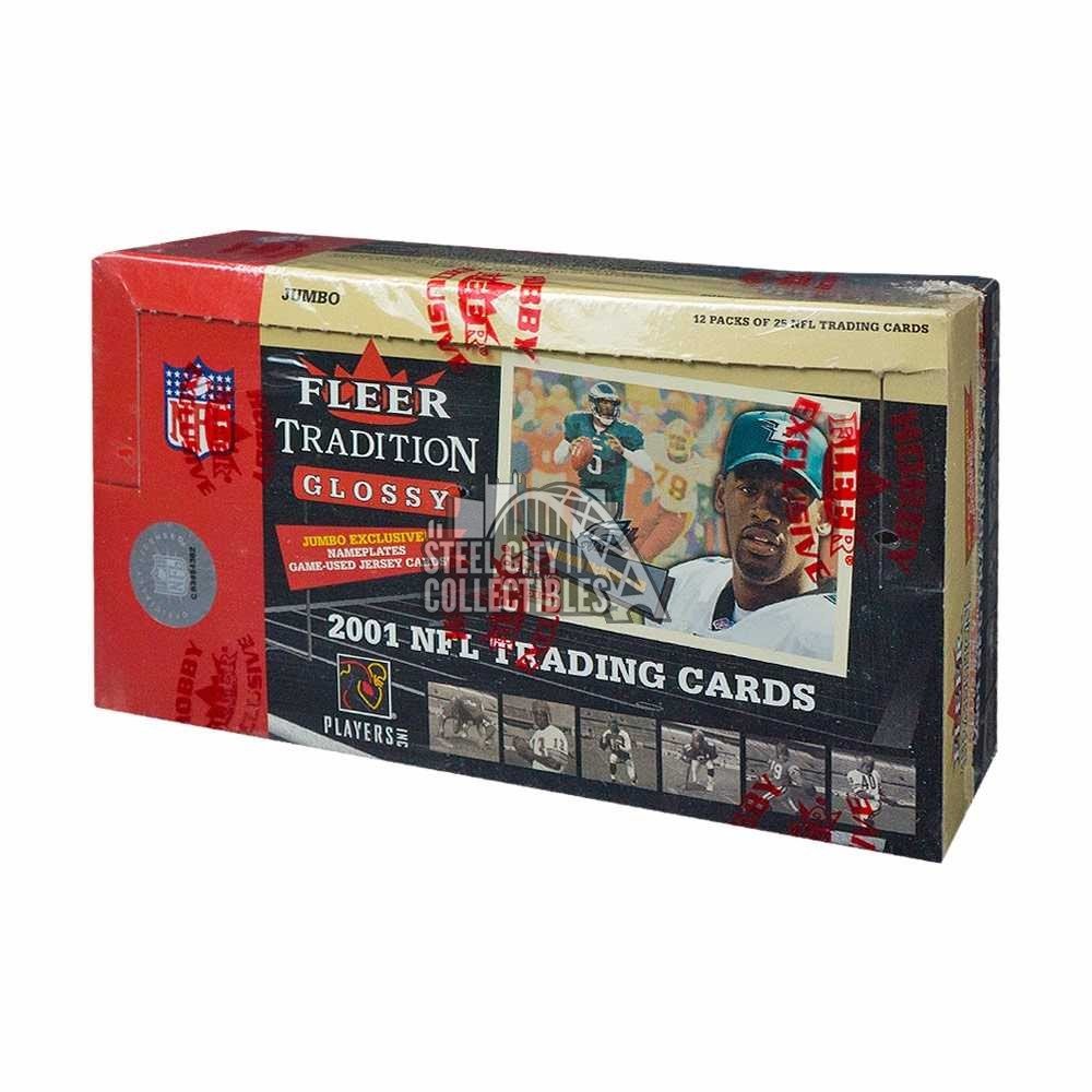 2001 Fleer Tradition Glossy Football Jumbo Box | Steel City Collectibles