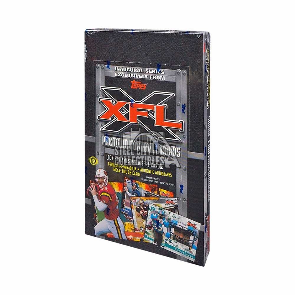 2001 Topps XFL Football Hobby Box | Steel City Collectibles