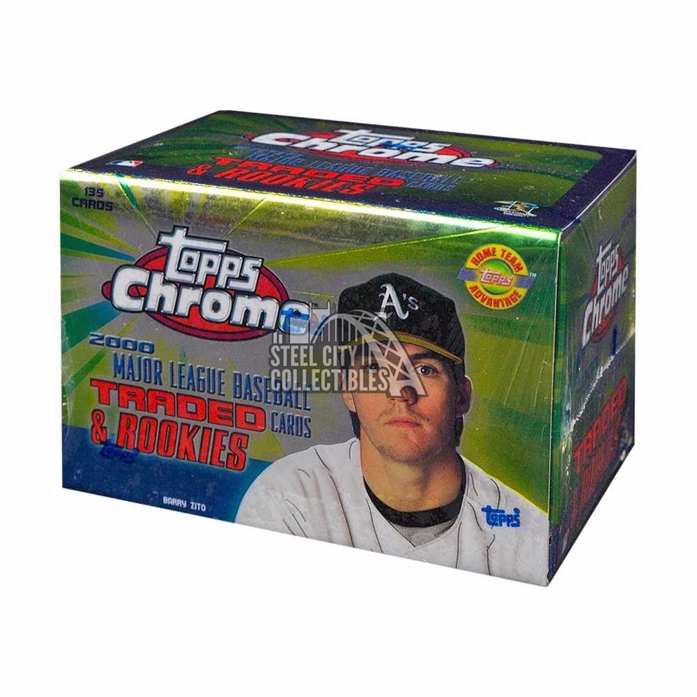 2000 Topps Chrome Traded and Rookies Update Baseball HTA Factory Set ...