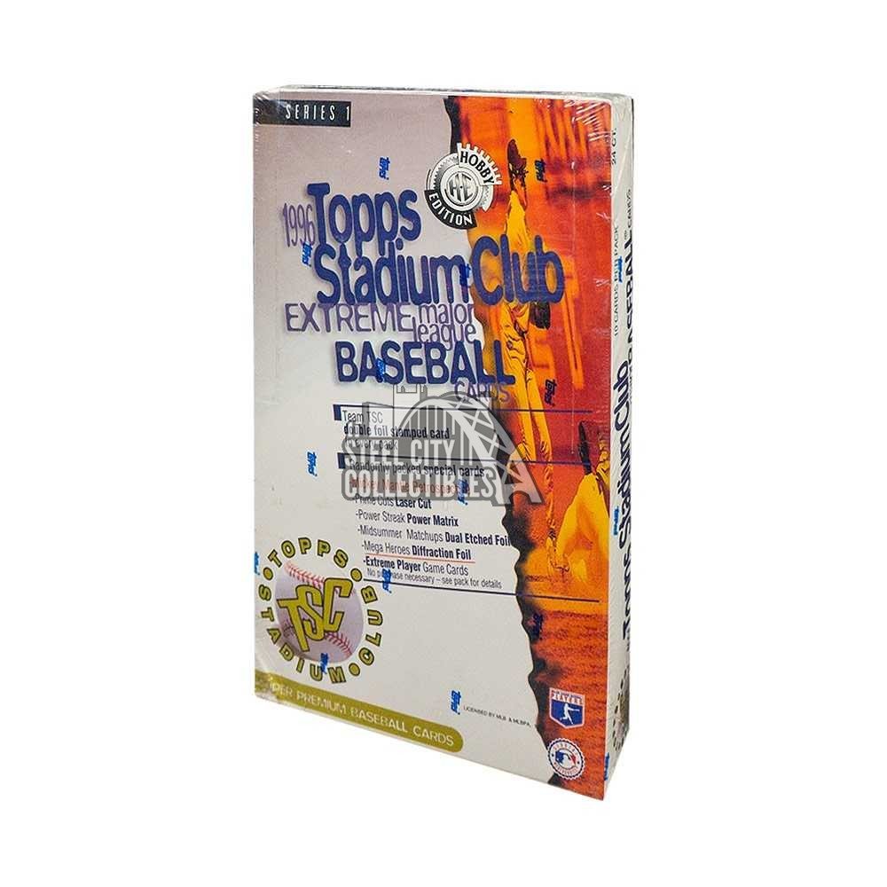 1996 Topps Stadium Club Series 1 Baseball Hobby Box | Steel City Collectibles