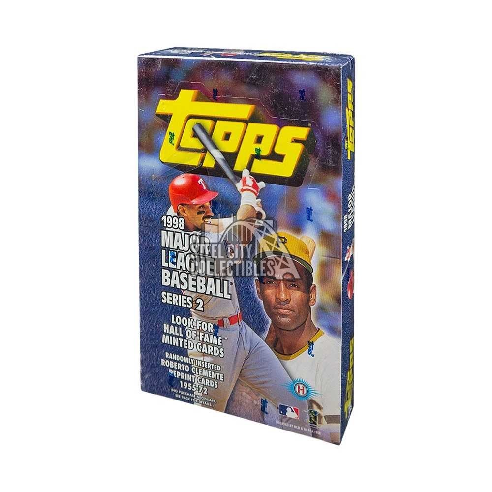 1998 Topps Series 2 Baseball Hobby Box | Steel City Collectibles