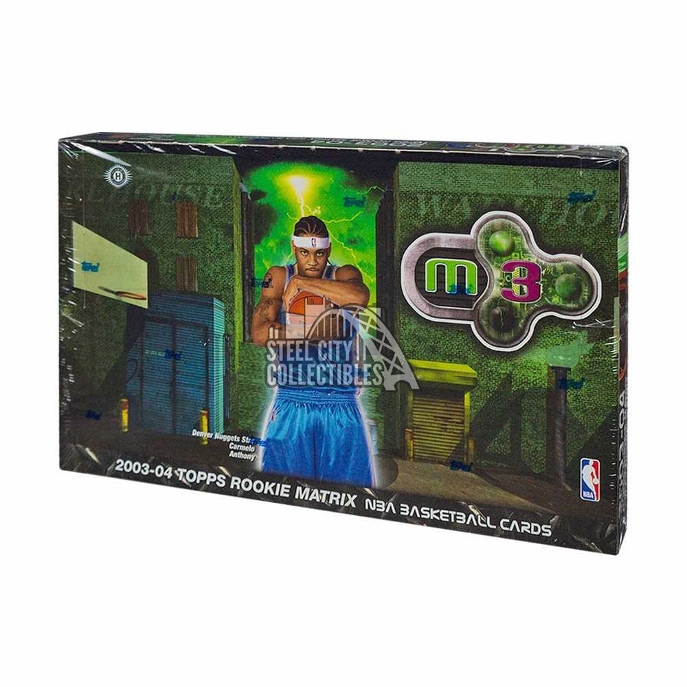 2003-04 Topps Rookie Matrix Basketball Hobby Box | Steel City Collectibles 2003-04 Topps Rookie Matrix Basketball Hobby Box | Steel City Collectibles