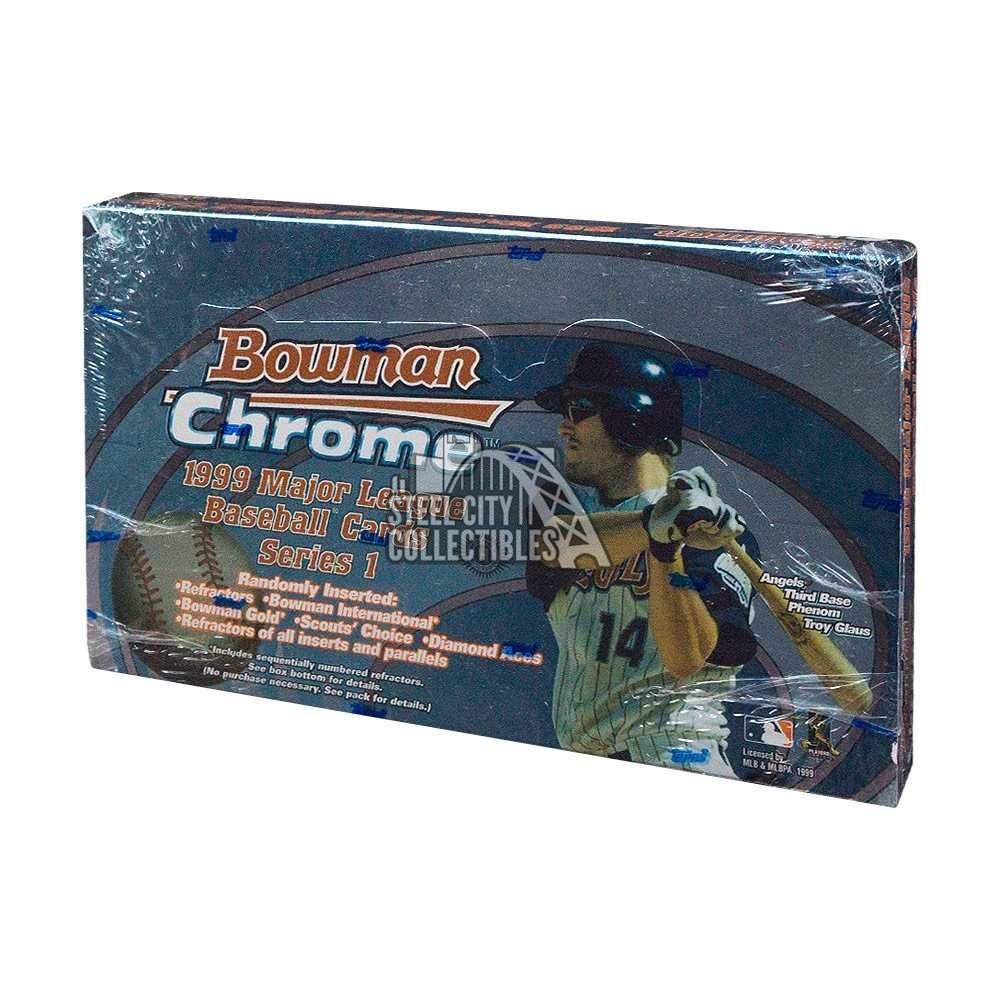 1999 Bowman Chrome Series 1 Baseball Hobby Box | Steel City Collectibles