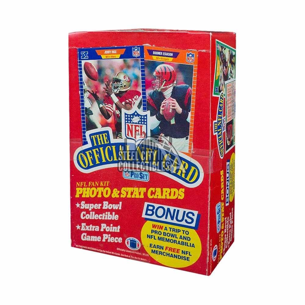 1989 Pro Set Series 1 Football Box | Steel City Collectibles