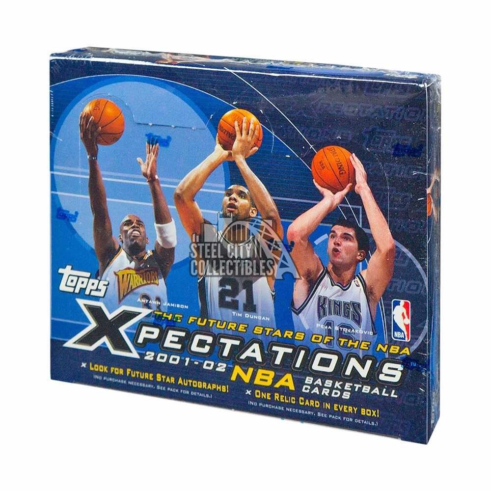 2001-02 Topps Xpectations Basketball 20ct Retail Box | Steel City ...