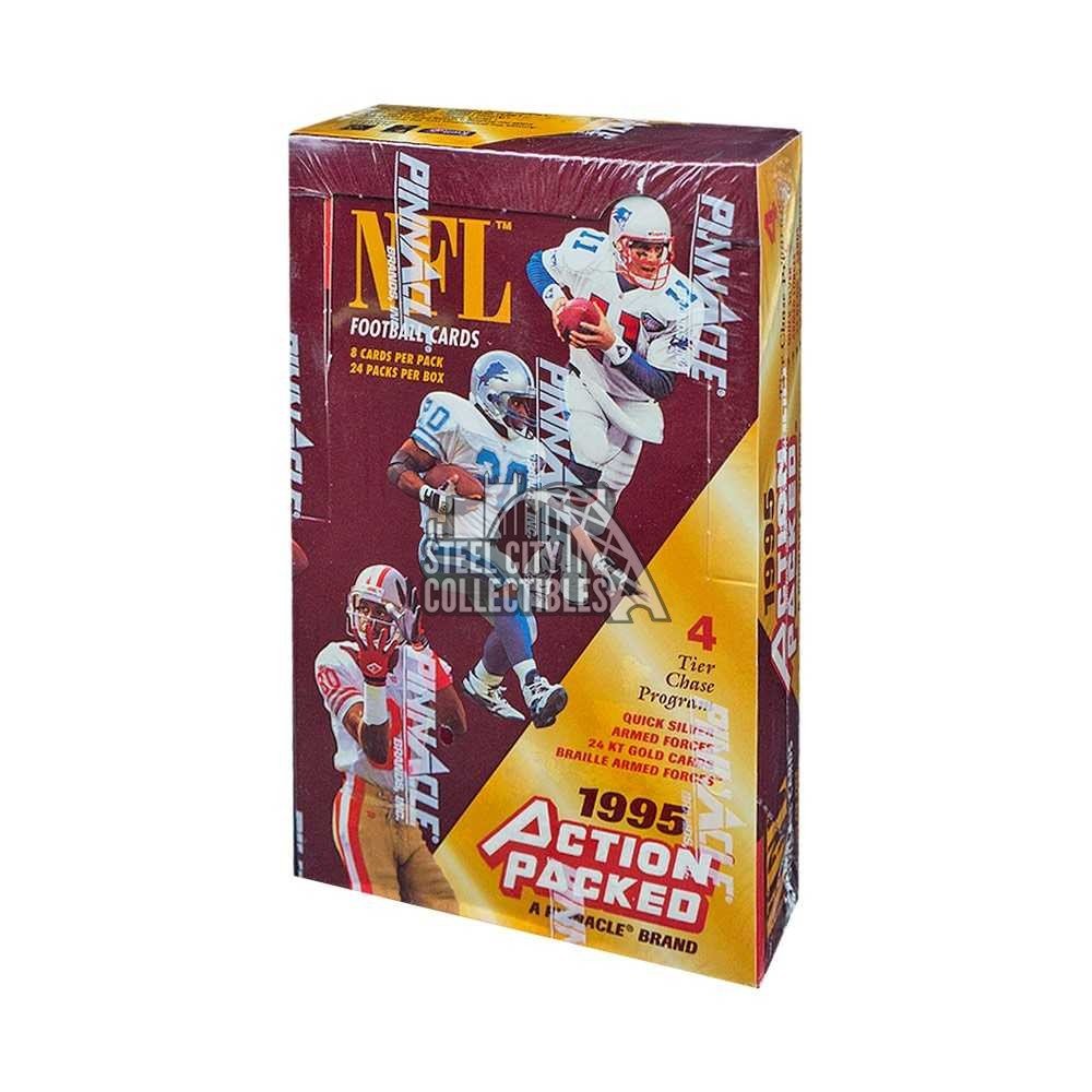 1995 Action Packed Football 24ct Retail Box | Steel City Collectibles