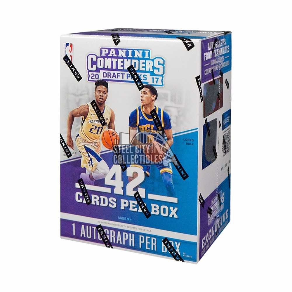 2017-18 Panini Contenders Draft Picks Collegiate Basketball Blaster Box ...