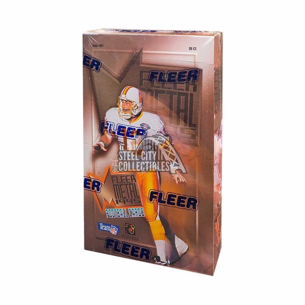 1995 Fleer Metal Football Hobby Box | Steel City Collectibles