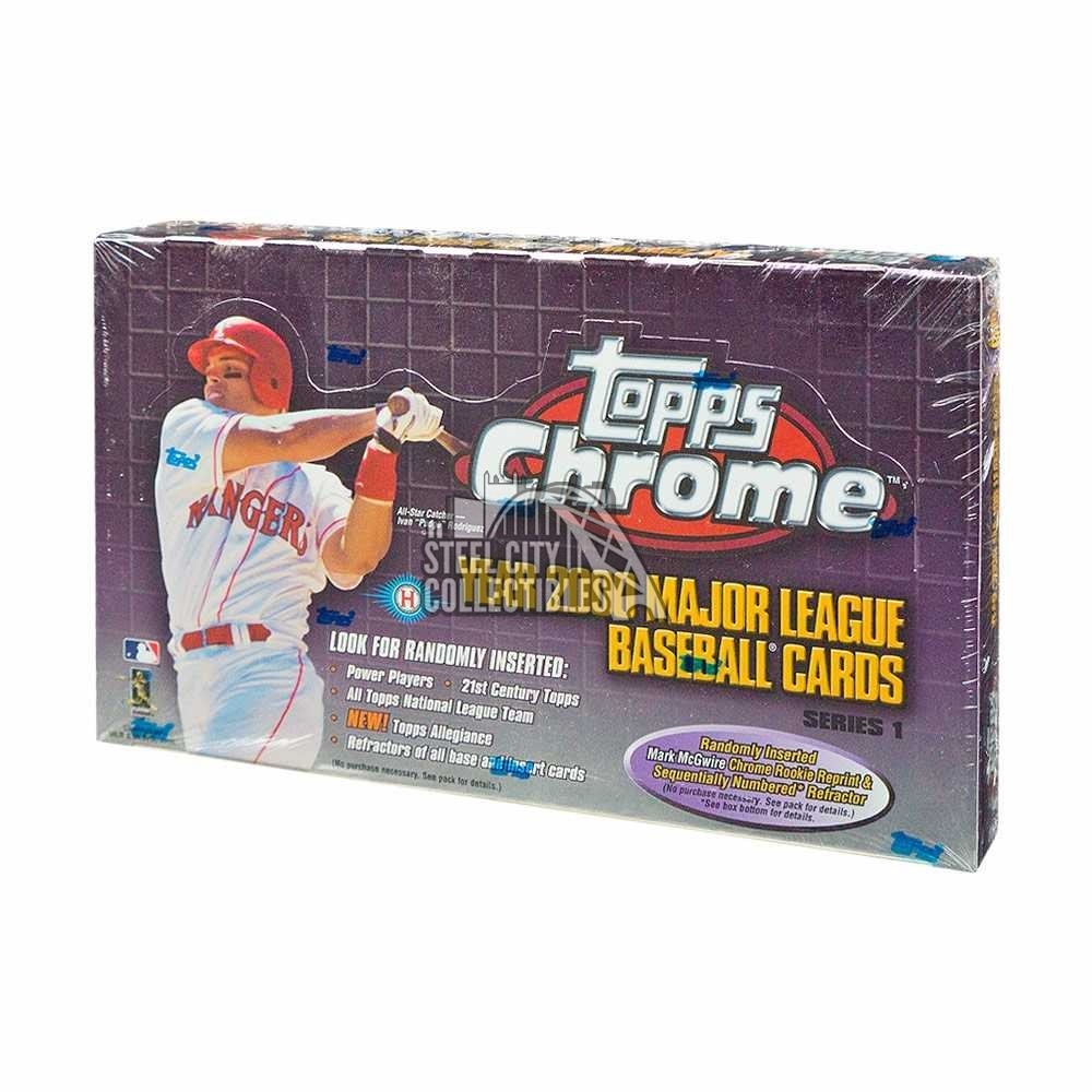 2000 Topps Chrome Series 1 Baseball Hobby Box | Steel City Collectibles