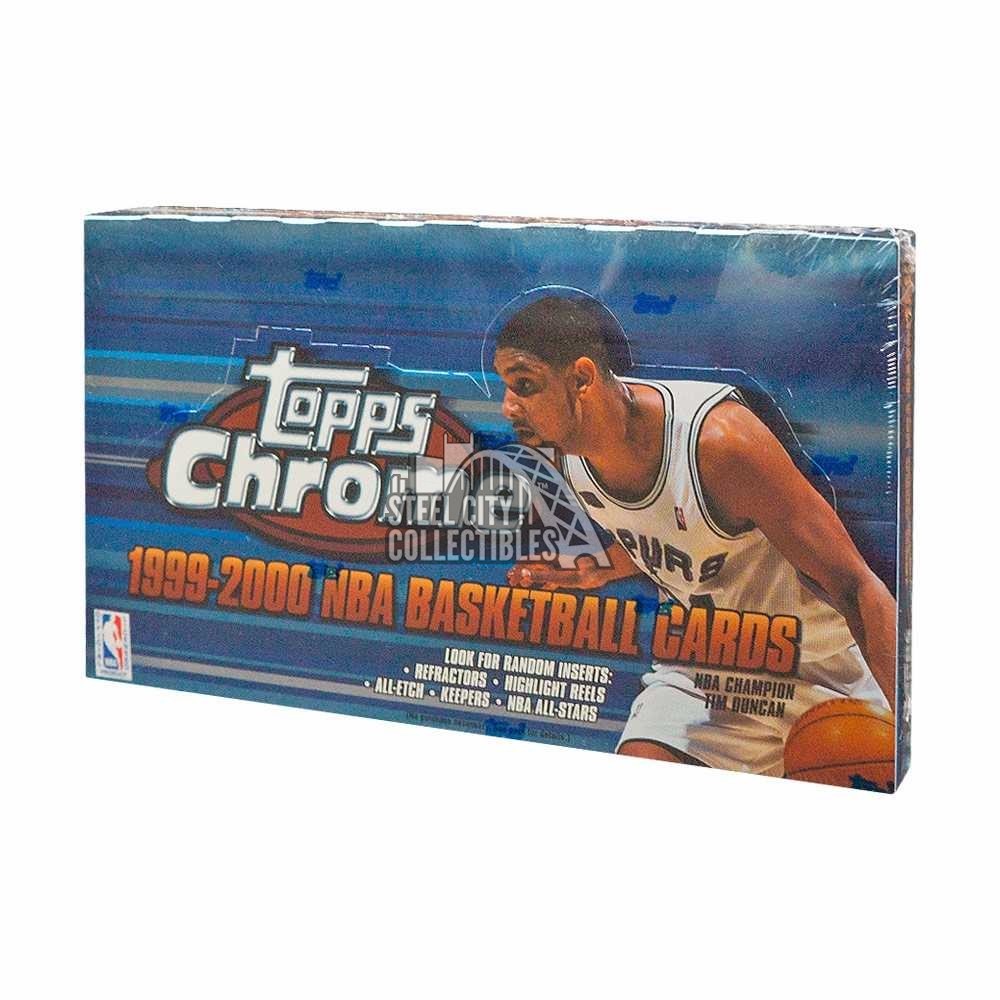 1999 00 Topps Chrome Basketball 24ct Retail Box Steel City Collectibles
