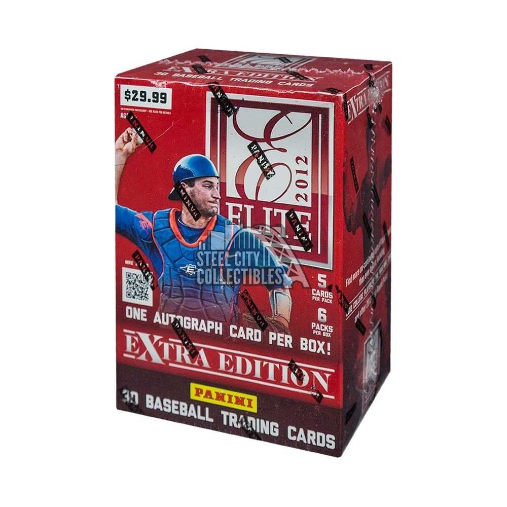 2012 Panini Elite Extra Edition Baseball 6 Pack Blaster Box | Steel ...