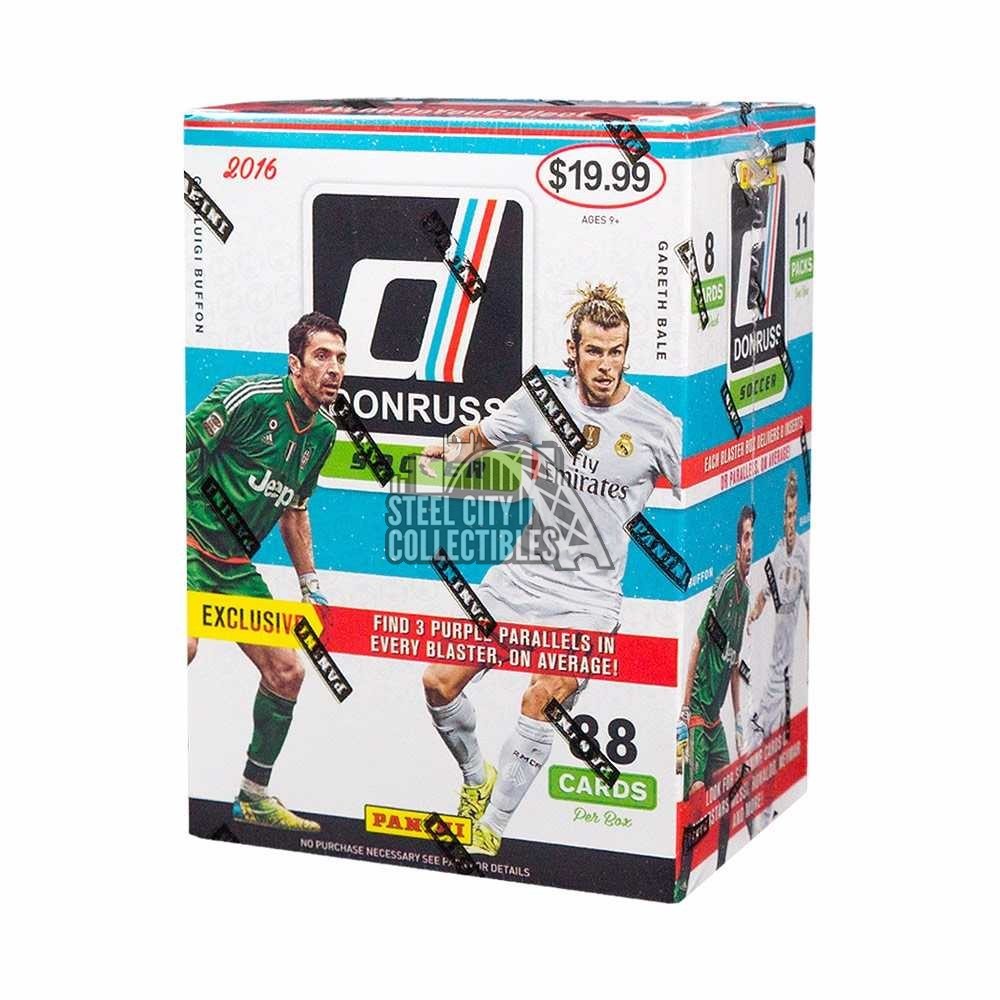 2016-17 Panini Donruss Soccer 11ct Blaster Box | Steel City Collectibles