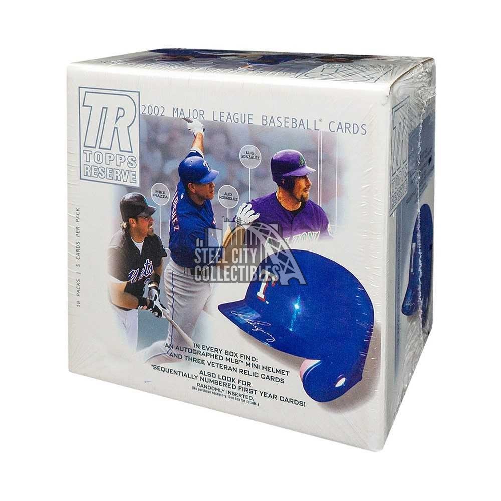 2002 Topps Reserve Baseball Hobby Box | Steel City Collectibles